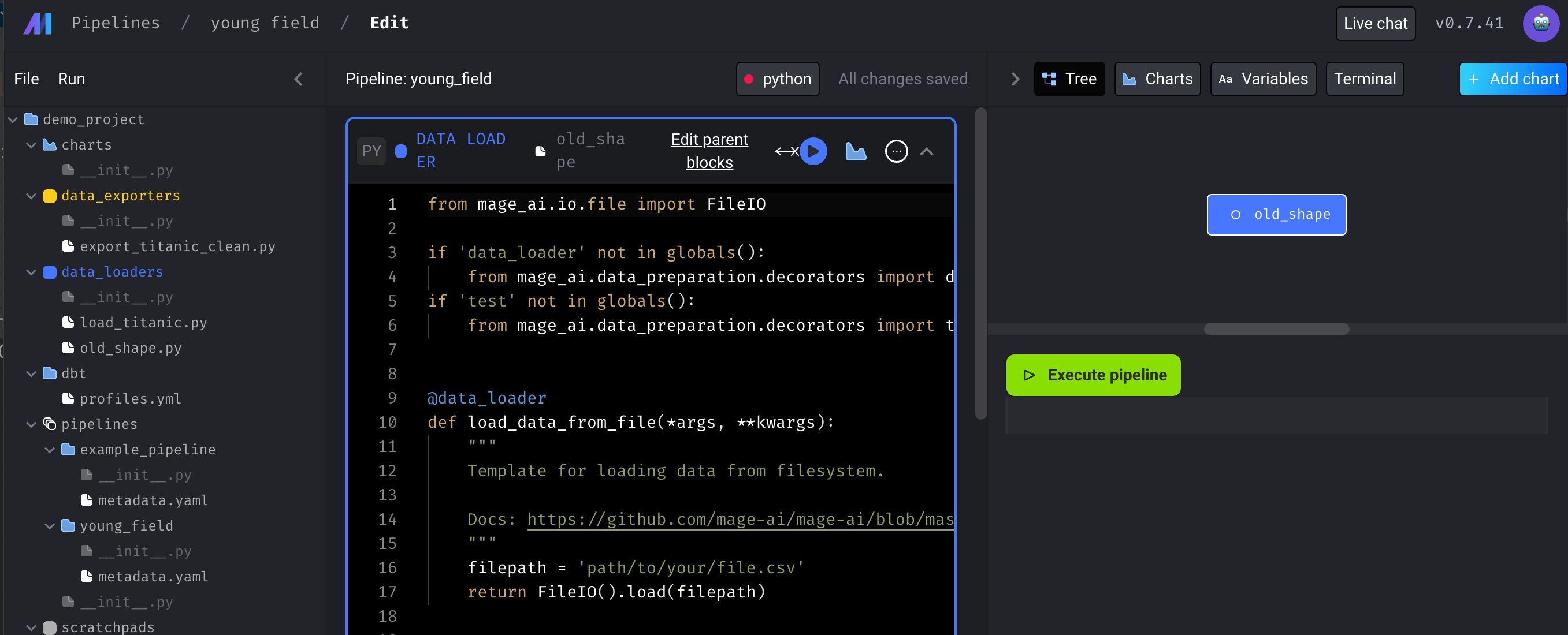 Review of Mage.ai (data pipelines) for Data Engineers.