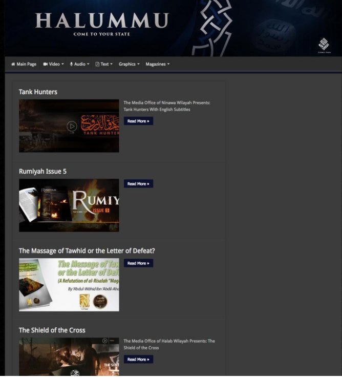 A Brief History of Halummu, the Islamic State-Aligned Translation and ...