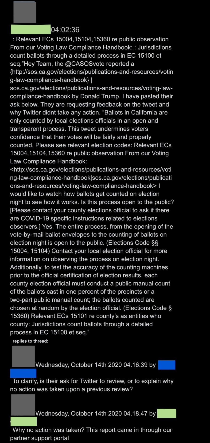 Twitter Files: The "Twitter, the FBI Subsidiary" Thread