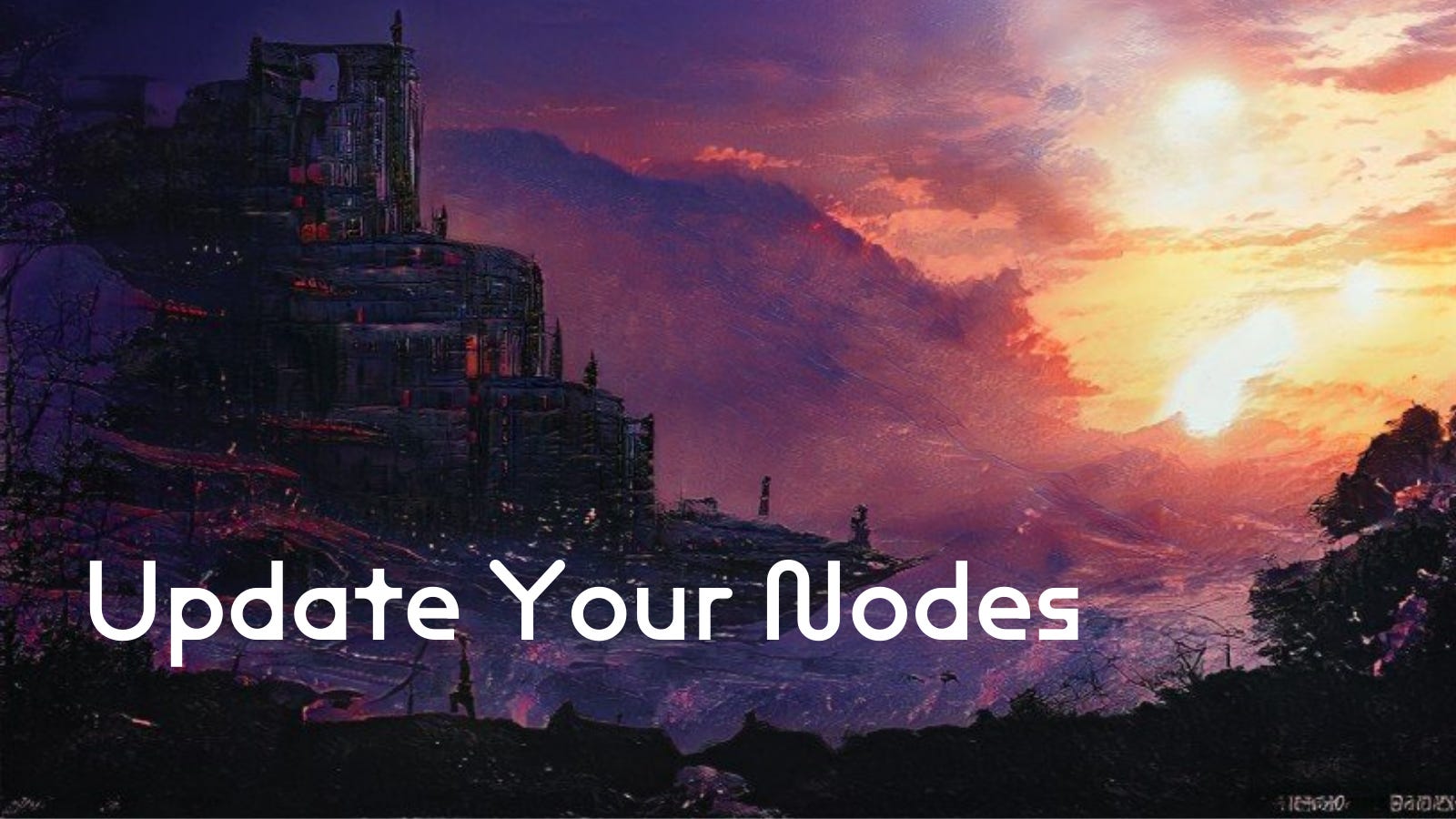 Update Your Nodes - by GC Validator Newsletter