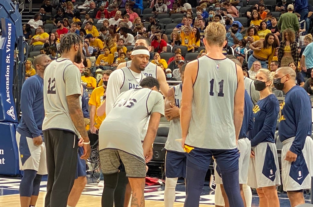 'We sincerely missed y'all!': Pacers reintroduced themselves to fans at ...