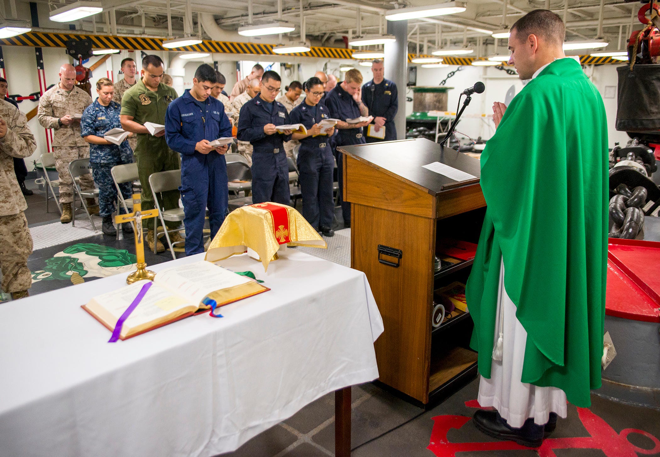 Military missionary - A priest in Afghanistan