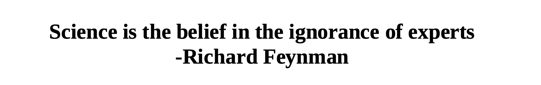 Follow the science - Pairodocs’ Collection of Heresy