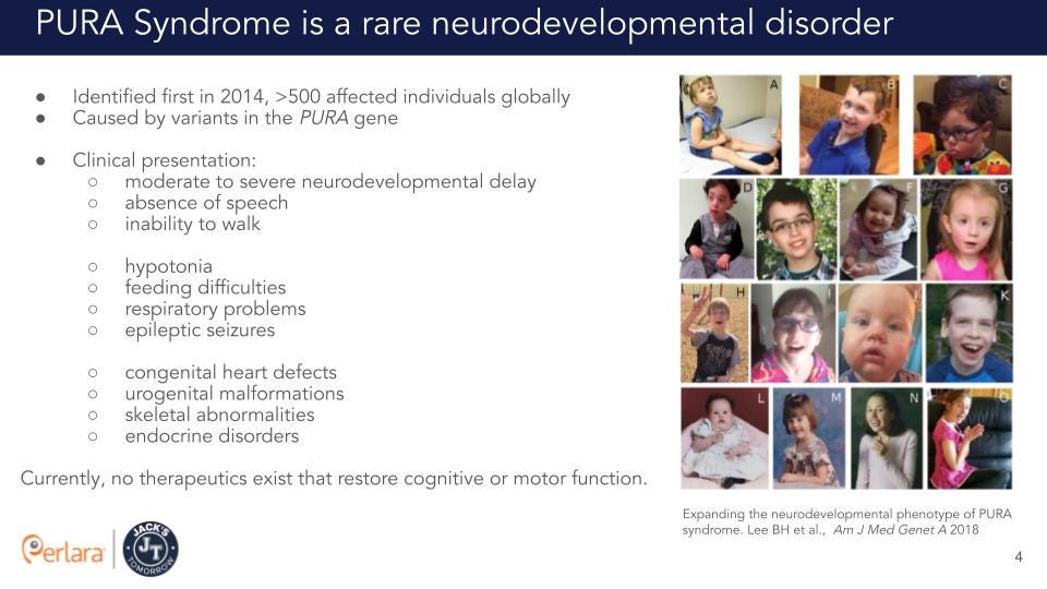 PURA Syndrome Cure Roadmap - by Ethan O. Perlstein, Ph.D.