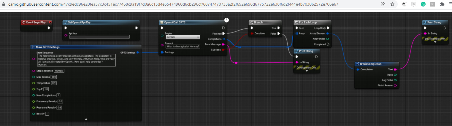 Unreal EngineでOpenAI/GPT-3のAPIを利用する方法（基本編） - toya desk