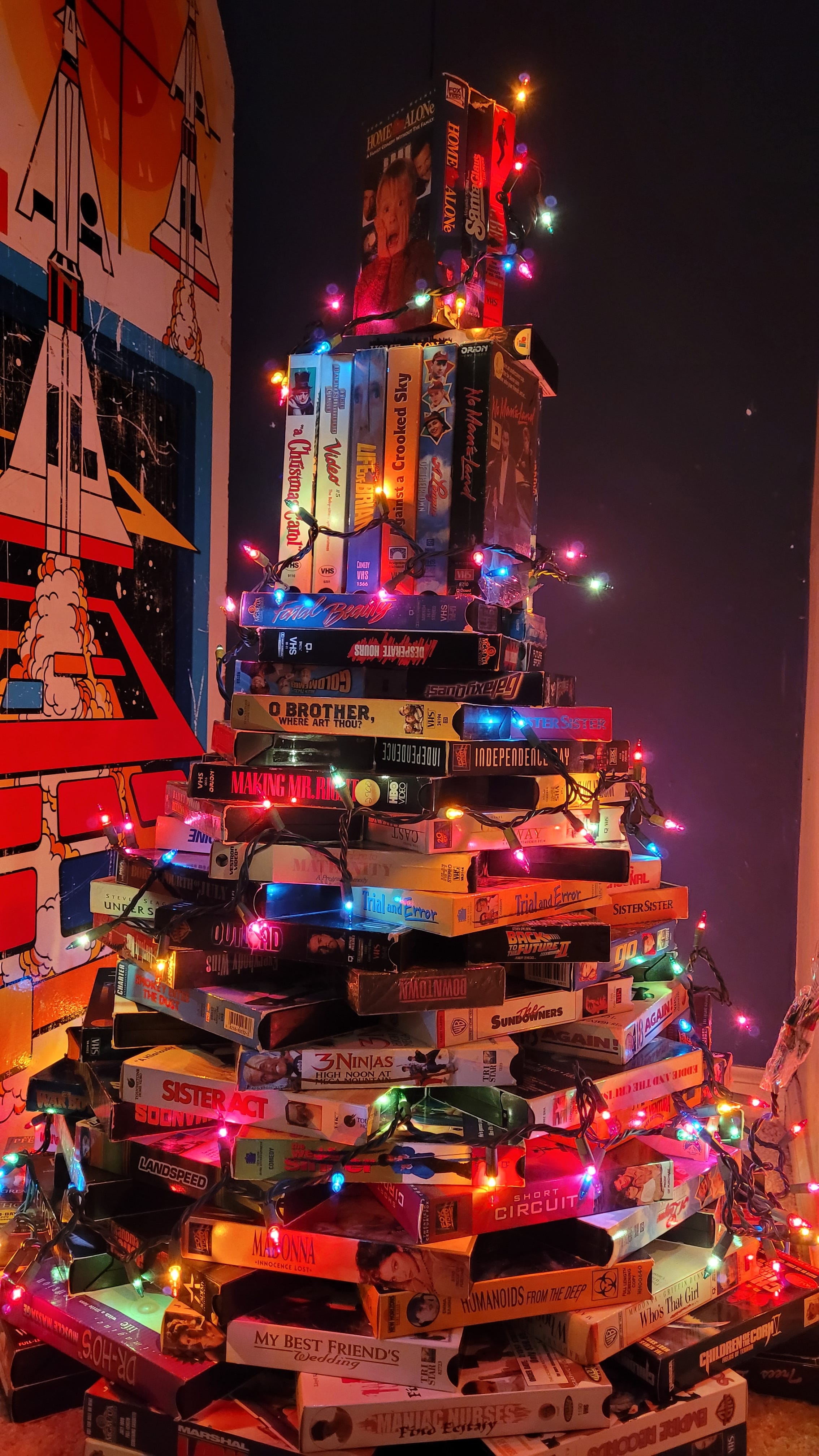 O Christmas Tree, O VHS Christmas Tree - by Preston Burt