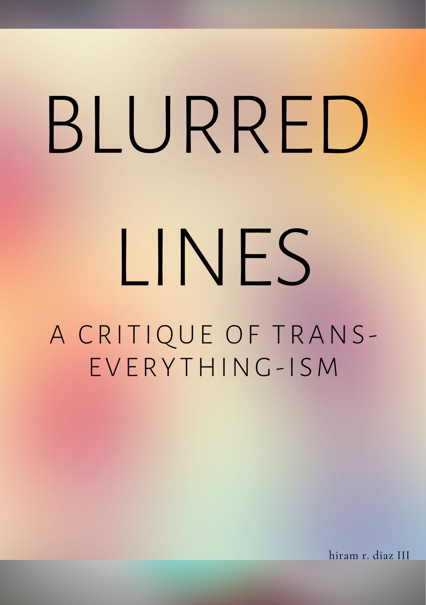 Blurred Lines - by Hiram R. Diaz III - Logia