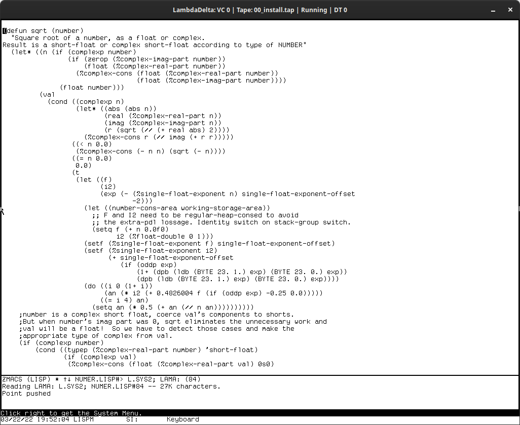 Why we need lisp machines - Fulton’s ramblings