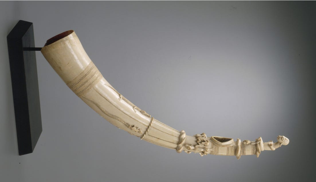 The Art of early Atlantic contacts: Sapi ivory artists and Portuguese ...