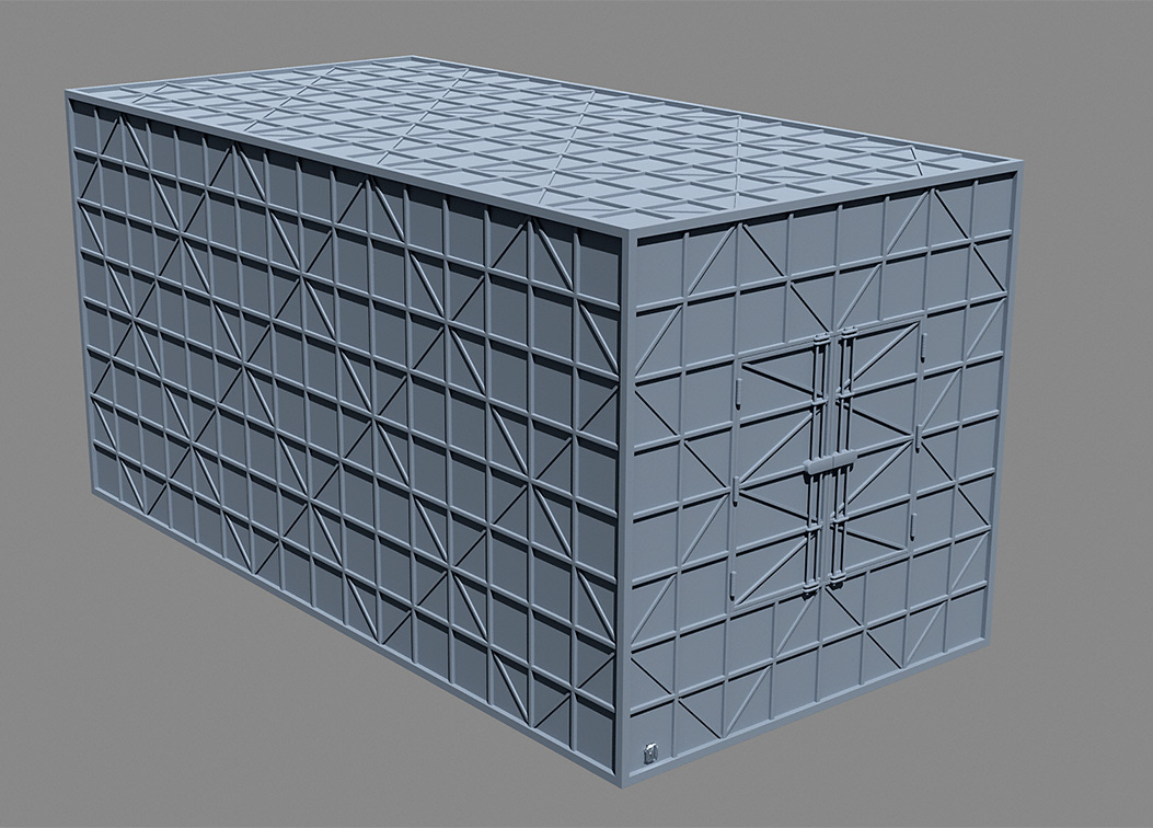 Ship and Cargo Frame - by David Collins-Rivera