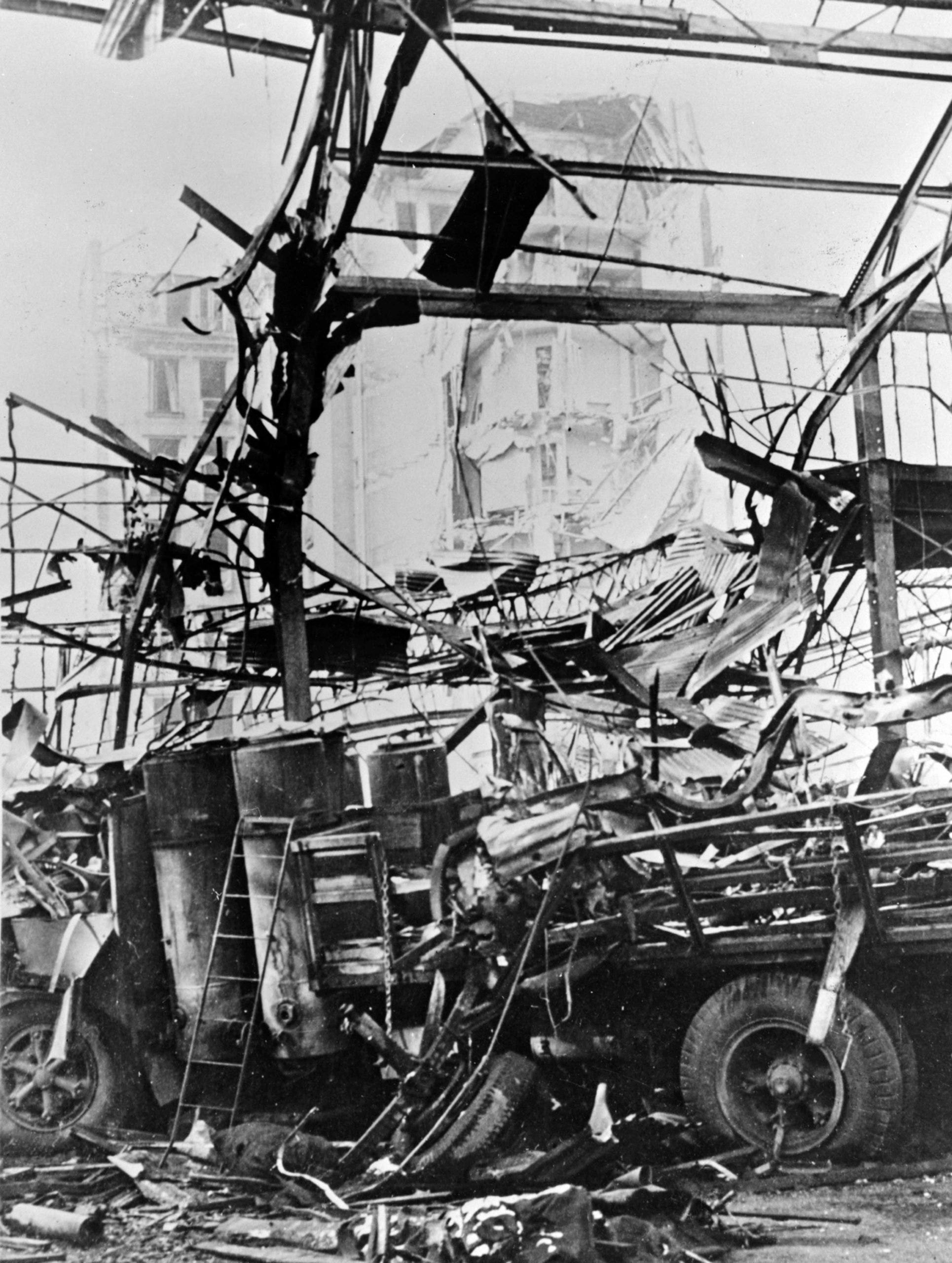 The RAF bomb Paris - by Martin Cherrett