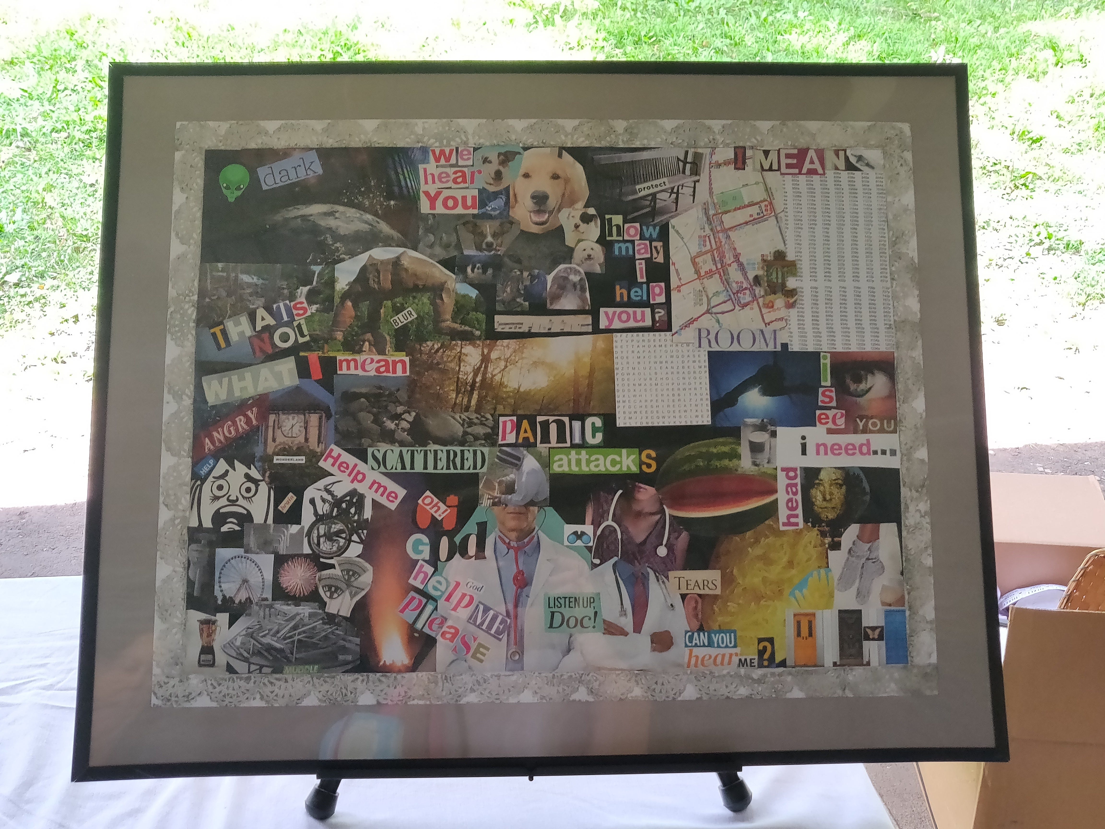 Brain Injury Collage - by SM