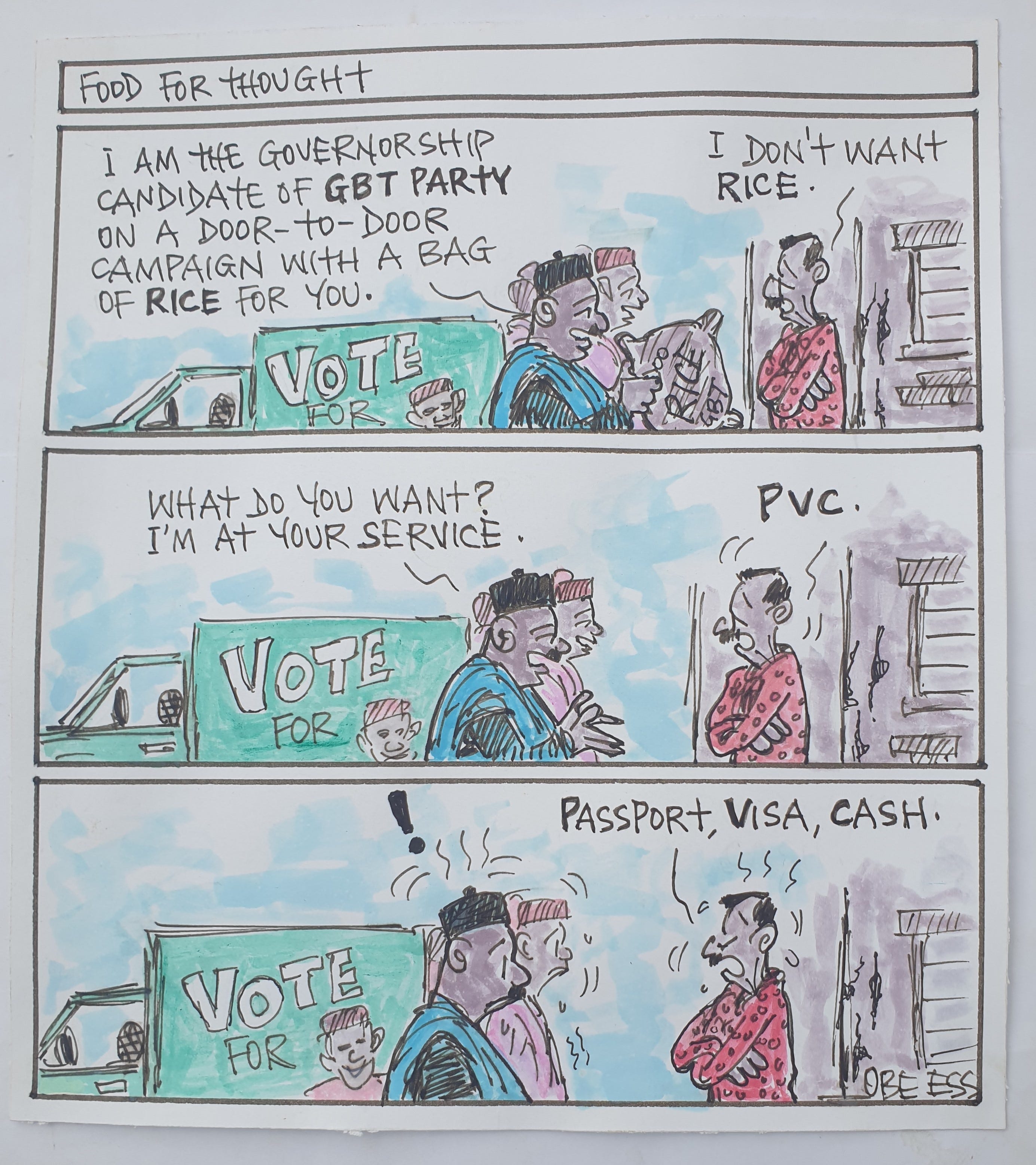 Food For Thought - by Obe Ess - Obe’s Newsletter