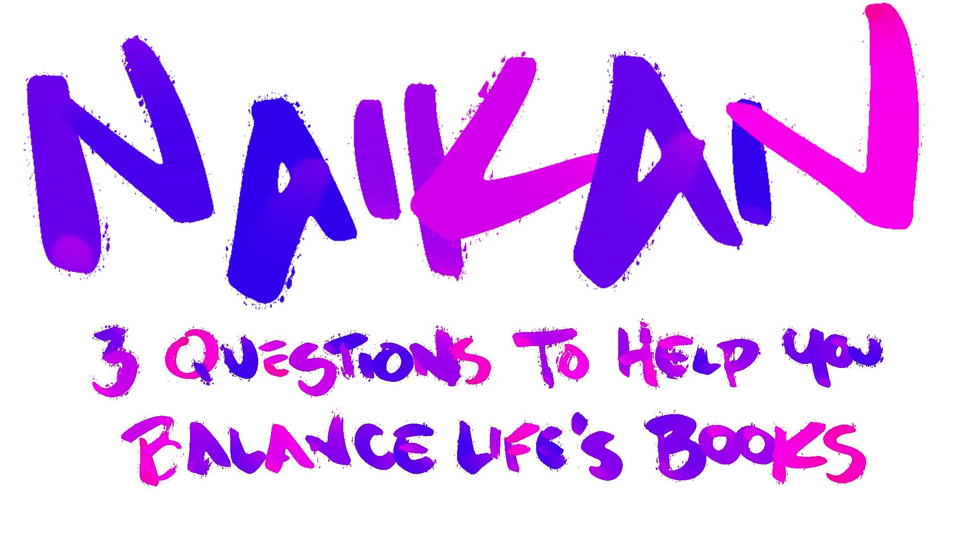 Naikan: Three Questions that Will Help You Balance Your Life's Books