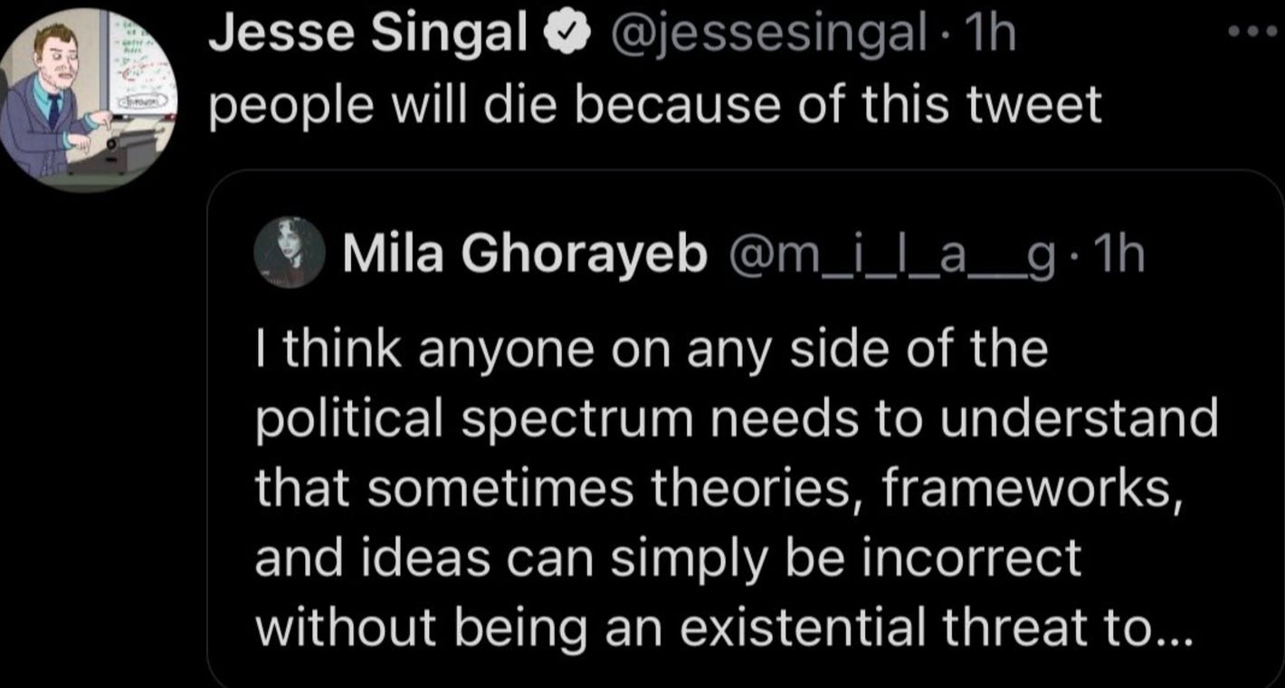 Lower the stakes of changing our minds - by Mila Ghorayeb