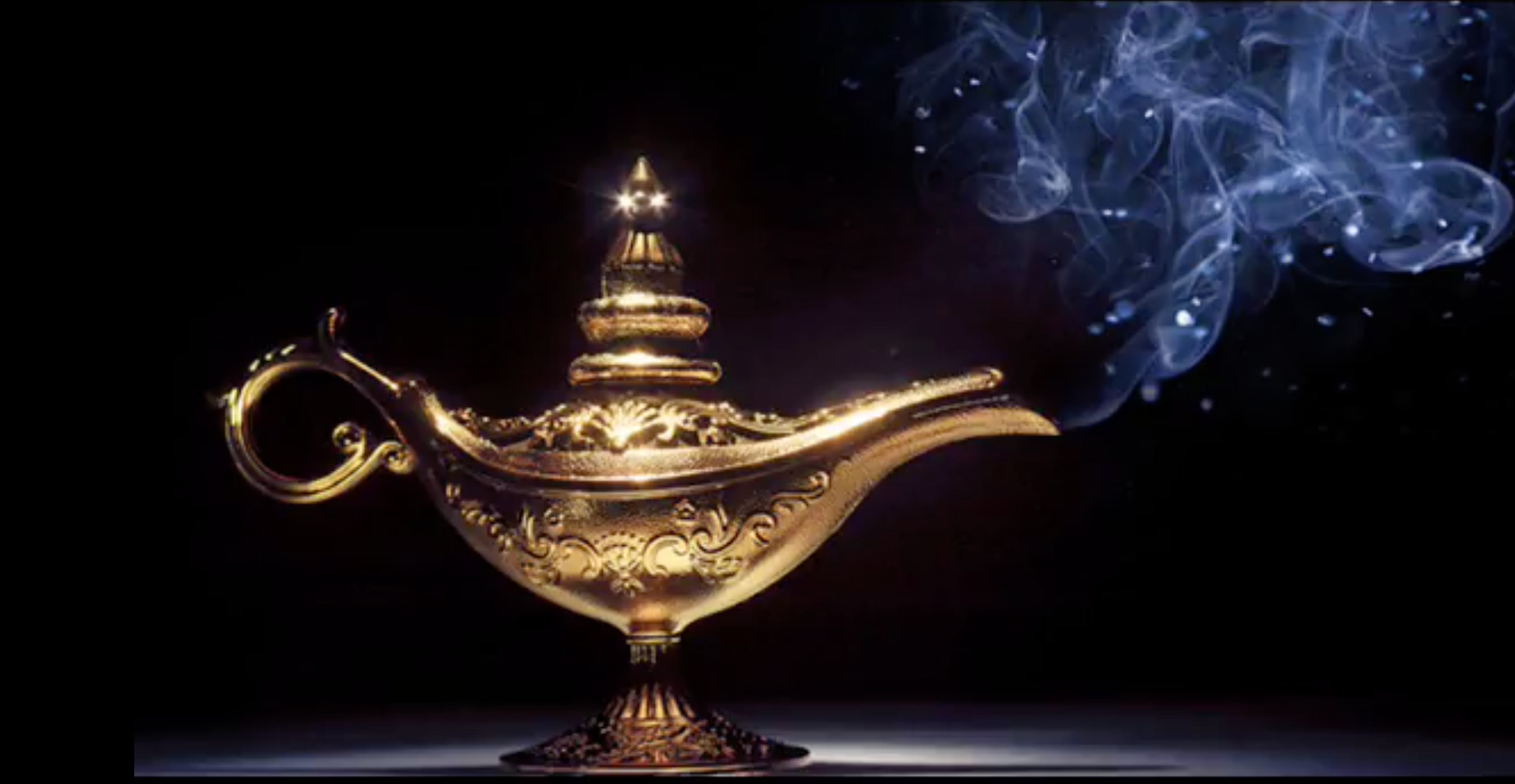 Time to Polish Up Aladdin's Lamp - by Carol Sill