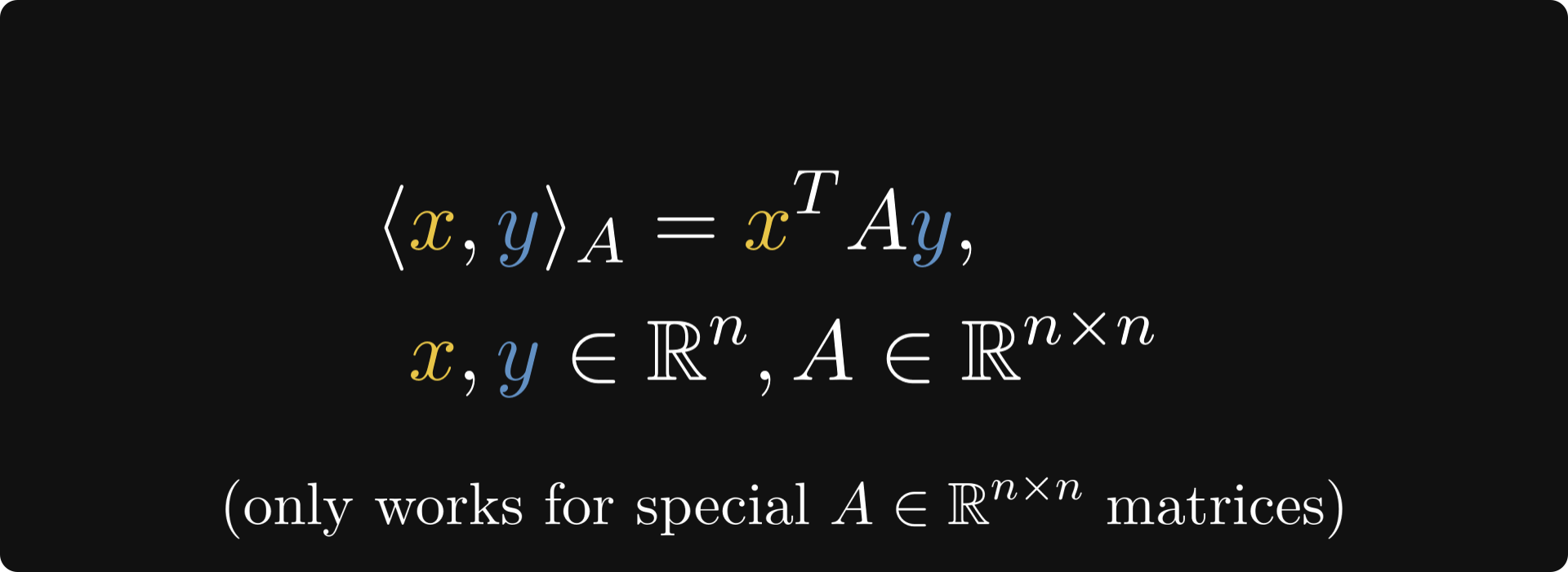How to measure the angle between two functions