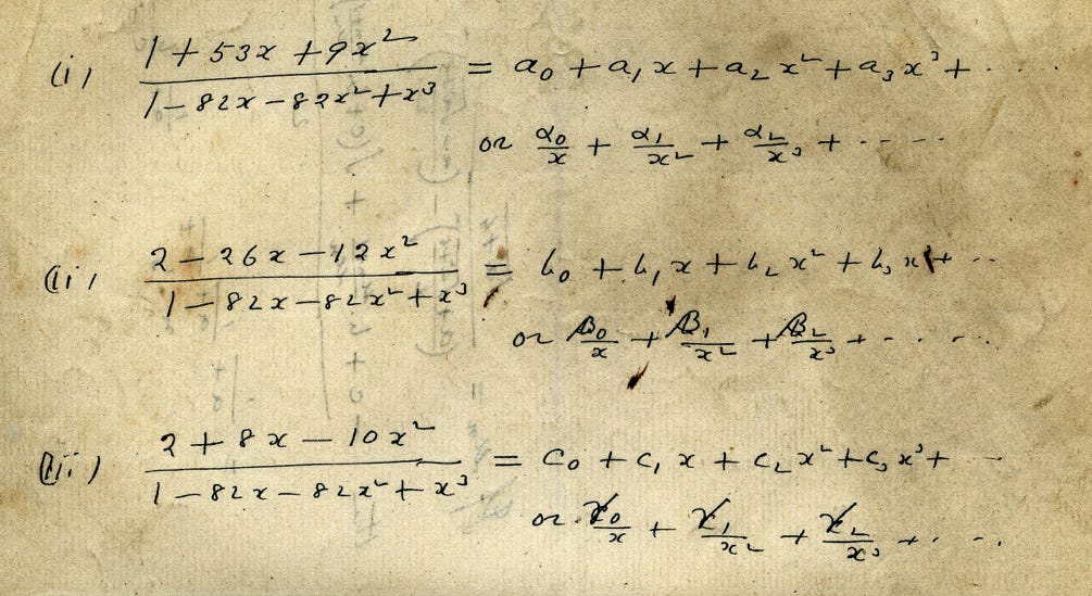 The Hardy-Ramanujan Number - by Jørgen Veisdal