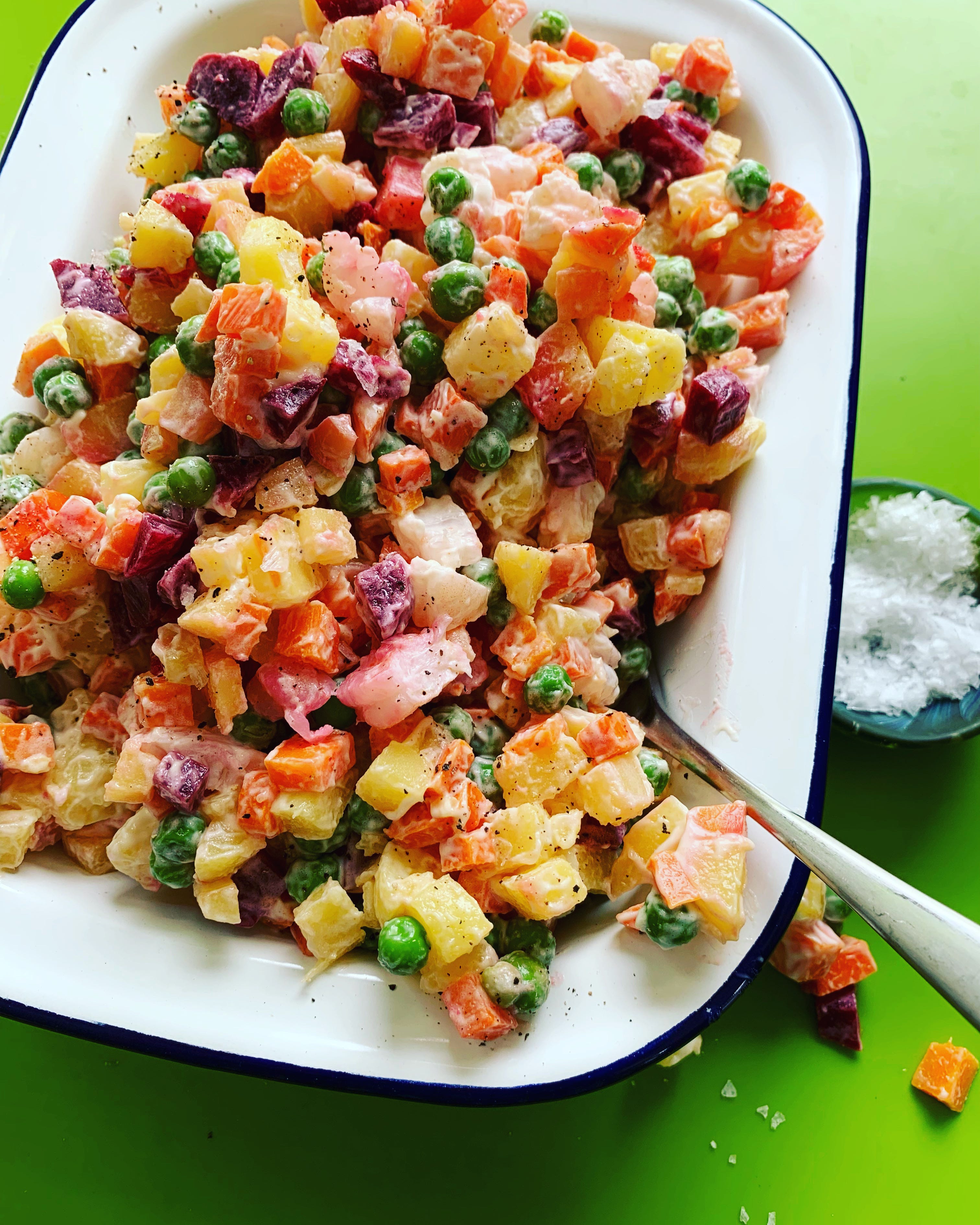 Russian Salad/Salade Russe/Ensalada Rusa - by emily nunn