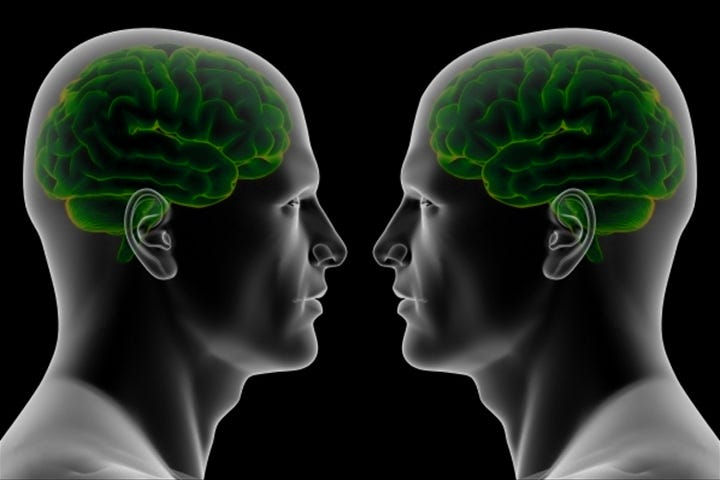 Identical men from parallel universes ...