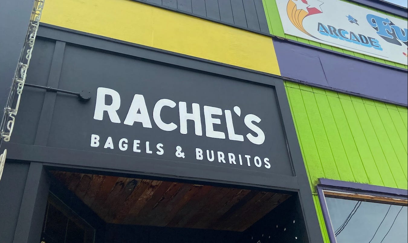 Can I find a good Seattle bagel at... Rachel's Bagels & Burritos?