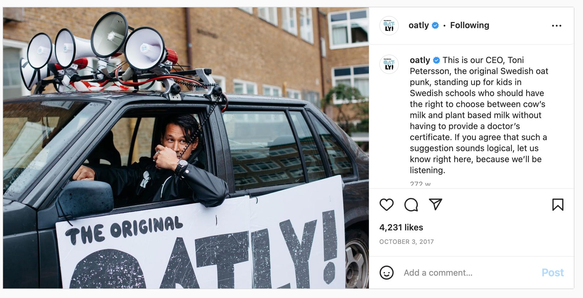 How Oatly's audacious rebranding turned it into a global retail giant