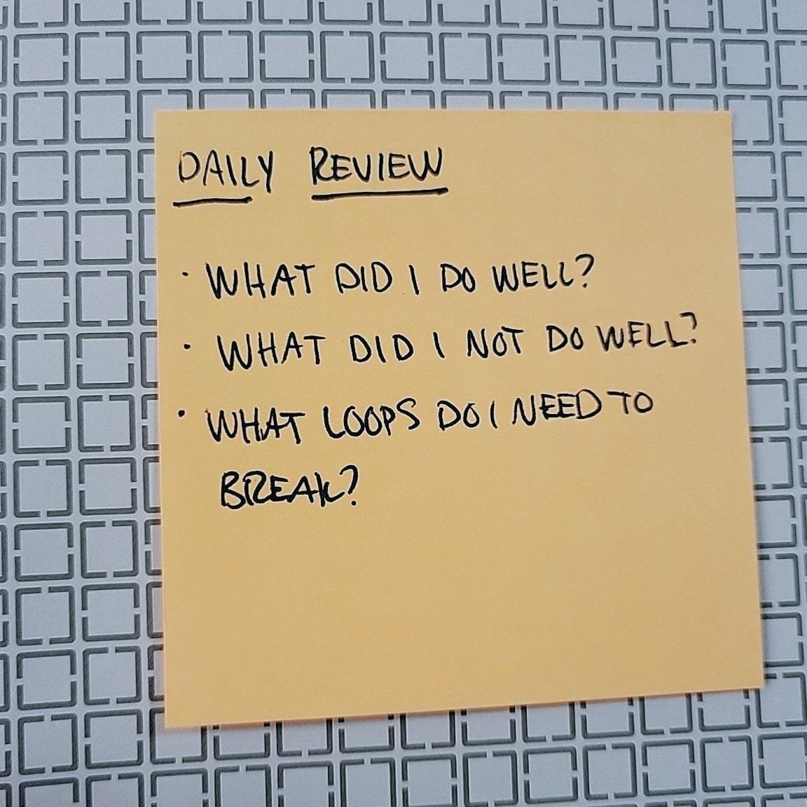 Post-It Sized Systems in My Bullet Journal