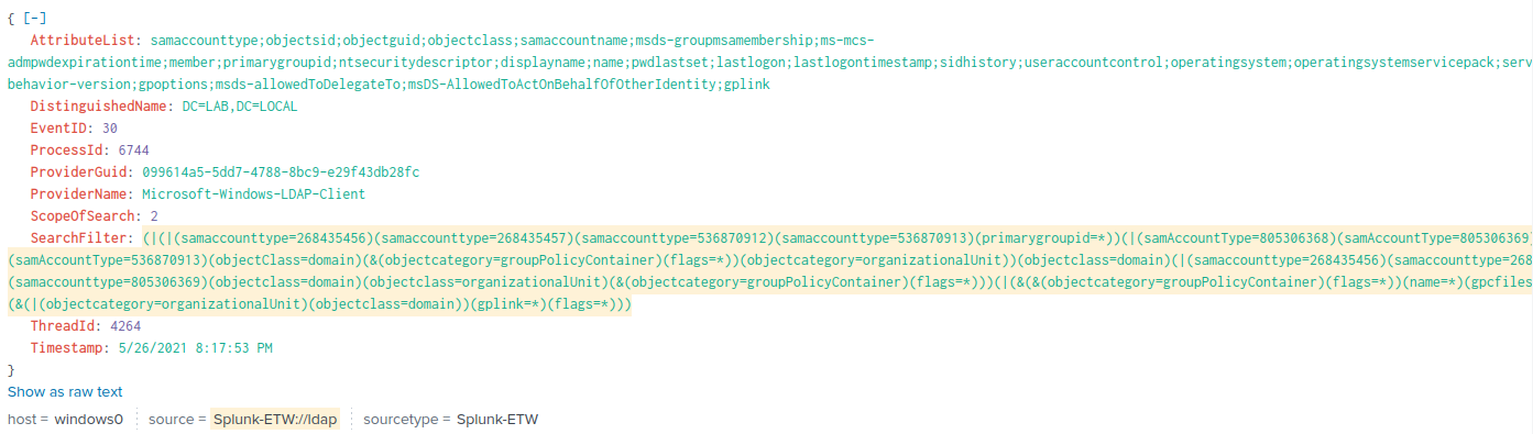 Detecting LDAP Recoannaissance - by Adeem Mawani