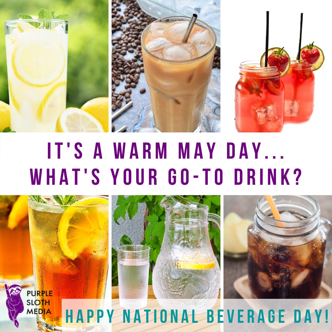 Happy National Beverage Day! - by Tamiza Z. Teja