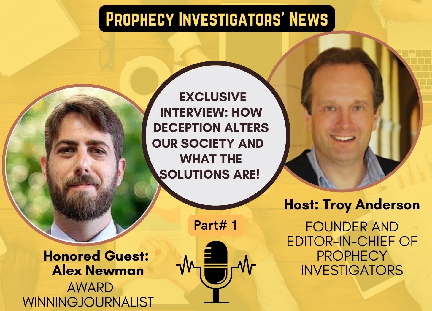 Exclusive Interview - Alex Newman, Award Winning Journalist Part 1