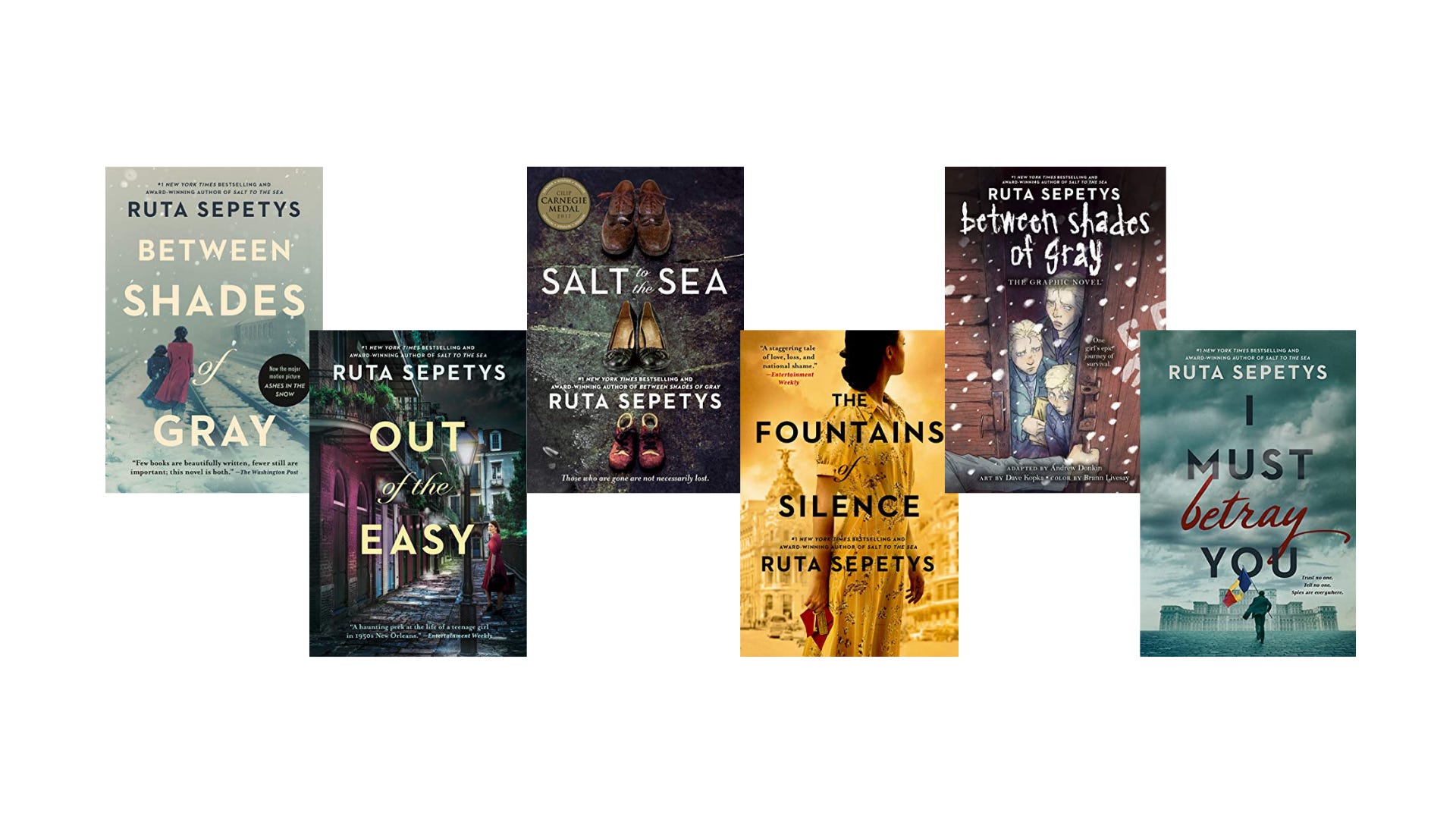 An Author and Her Books, Ruta Sepetys - by Gayla Gray