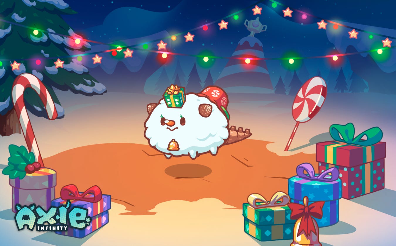 Axie Xmas Surprise! - by Axie Infinity - The Lunacian