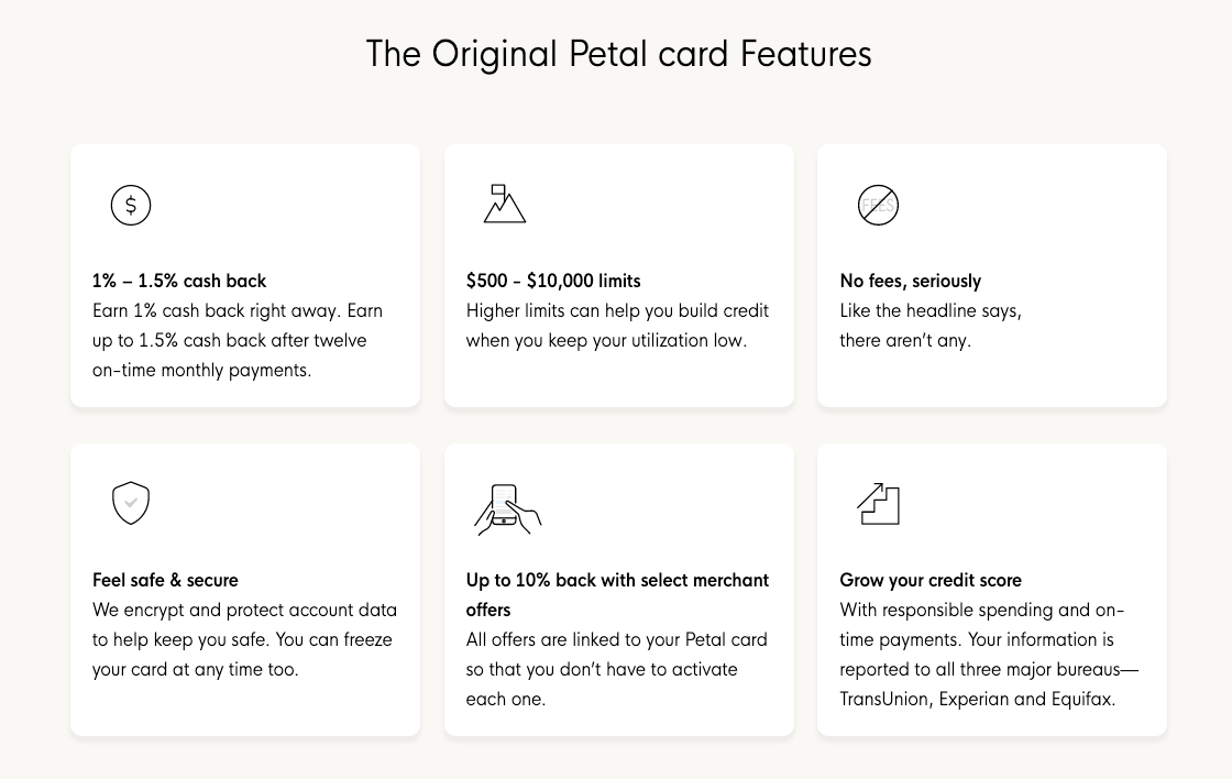 Meet Petal - A Rewards Credit Card for Those With No Credit