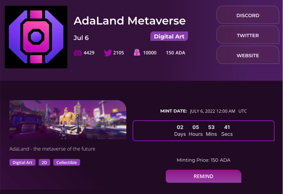 Cardano NFT Weekly Alpha - CNFT Calendar’s Newsletter