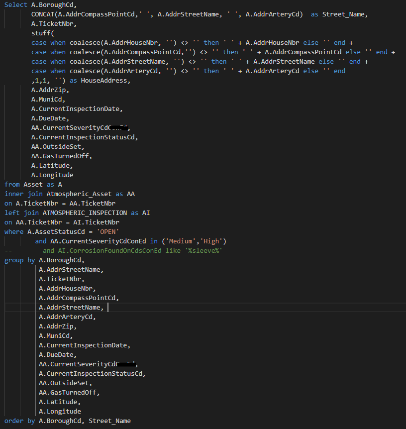 Mimicking a Tableau Dashboard Crosstab in SQL - by Mer