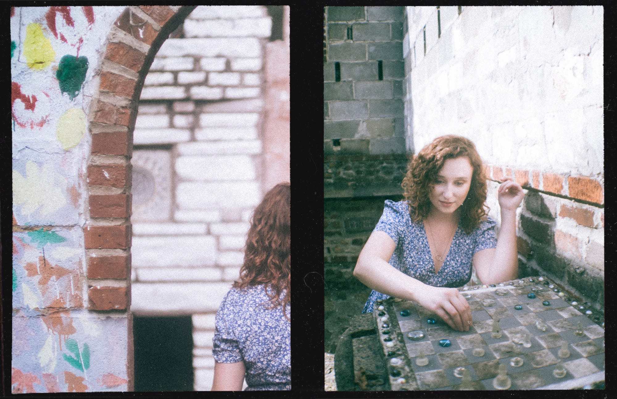 Greenback Castle "Fortress of Faith" Diptych #2