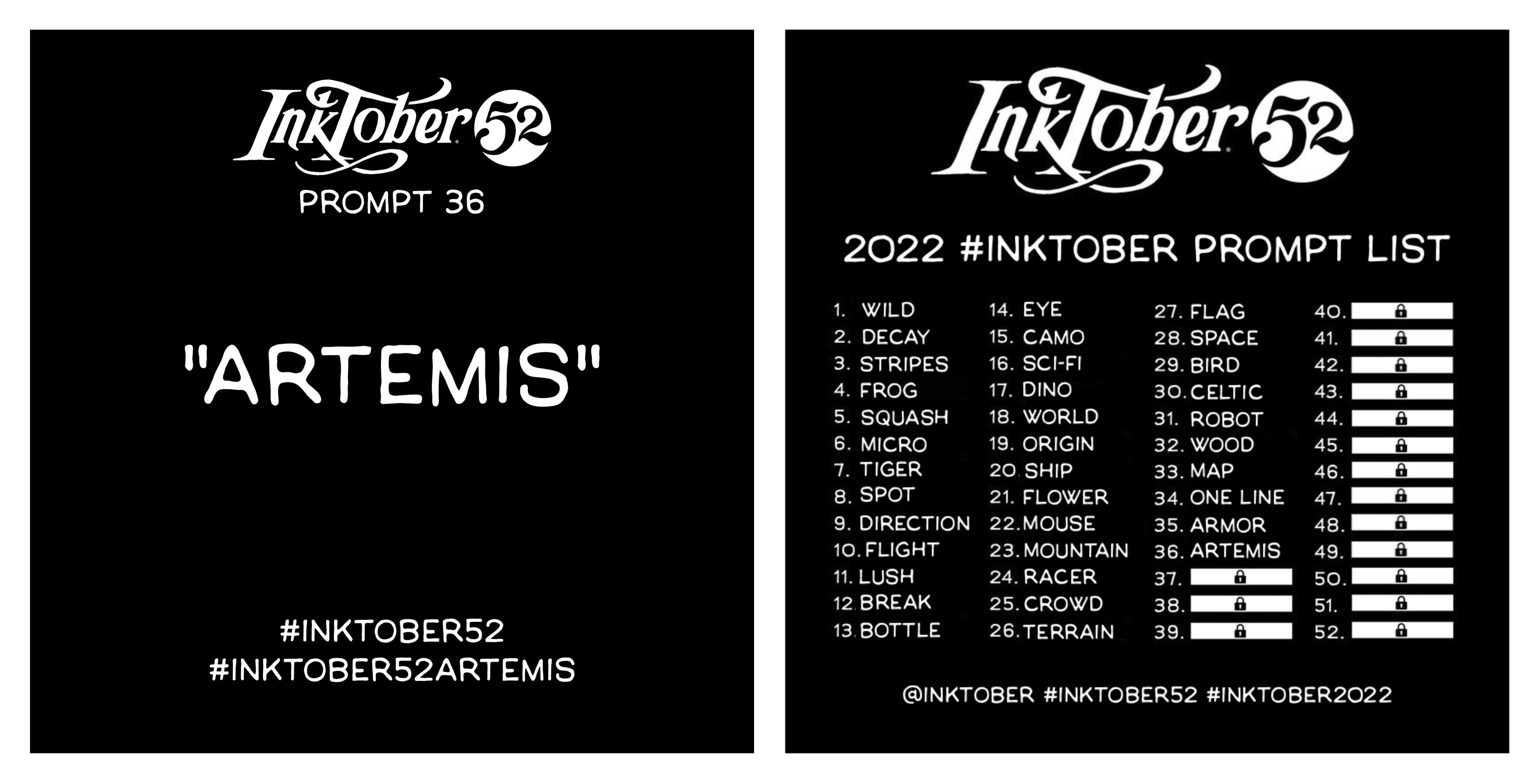 Shoot For The Moon! - The Inktober Newsletter