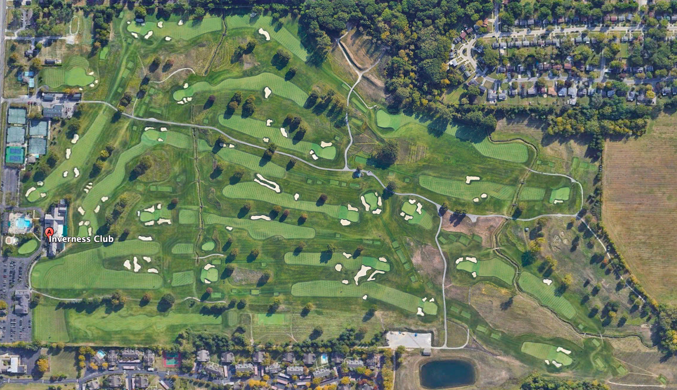 Inverness Then And Now - by Geoff Shackelford