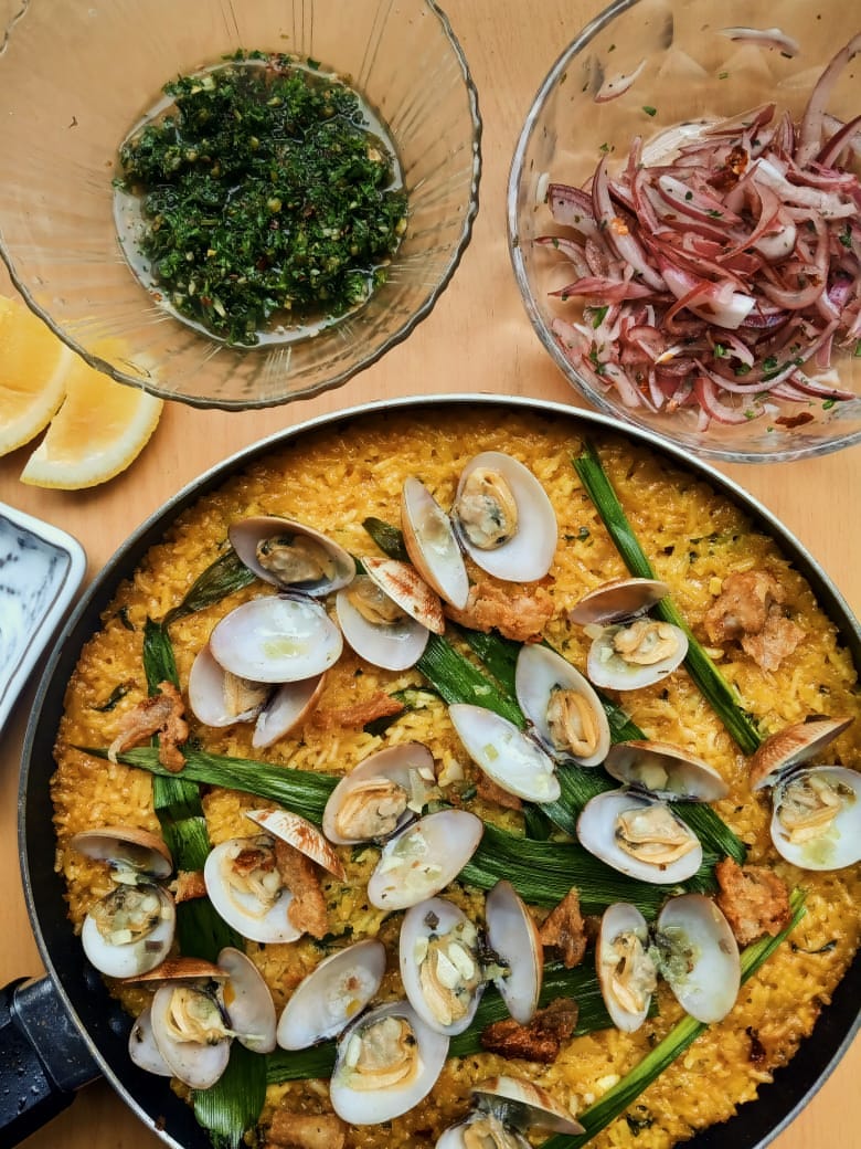 I Made Pa-él-ya. - by Trisha Katipunan - Have you eaten?