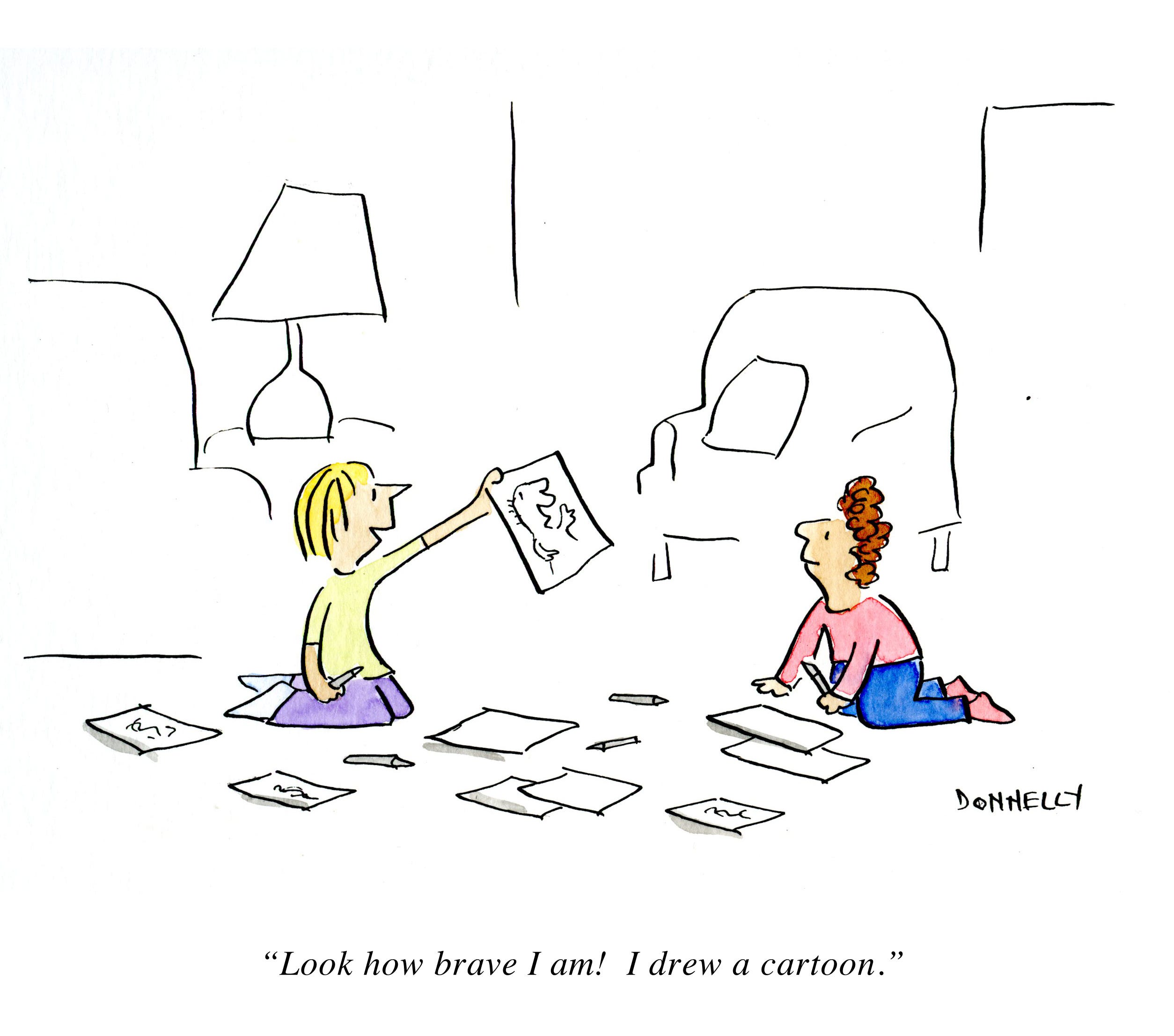 House Of Cartoons - by Liza Donnelly - Seeing Things