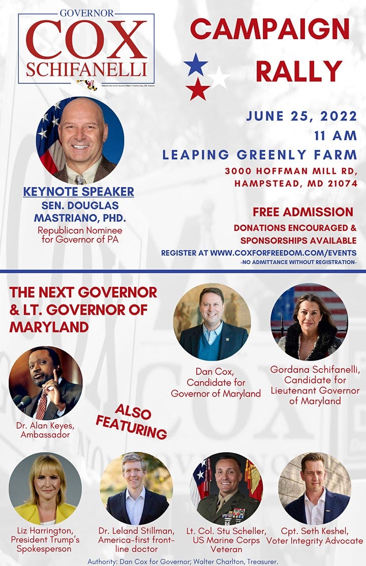 Cox Rally Little More than Grifterpalooza