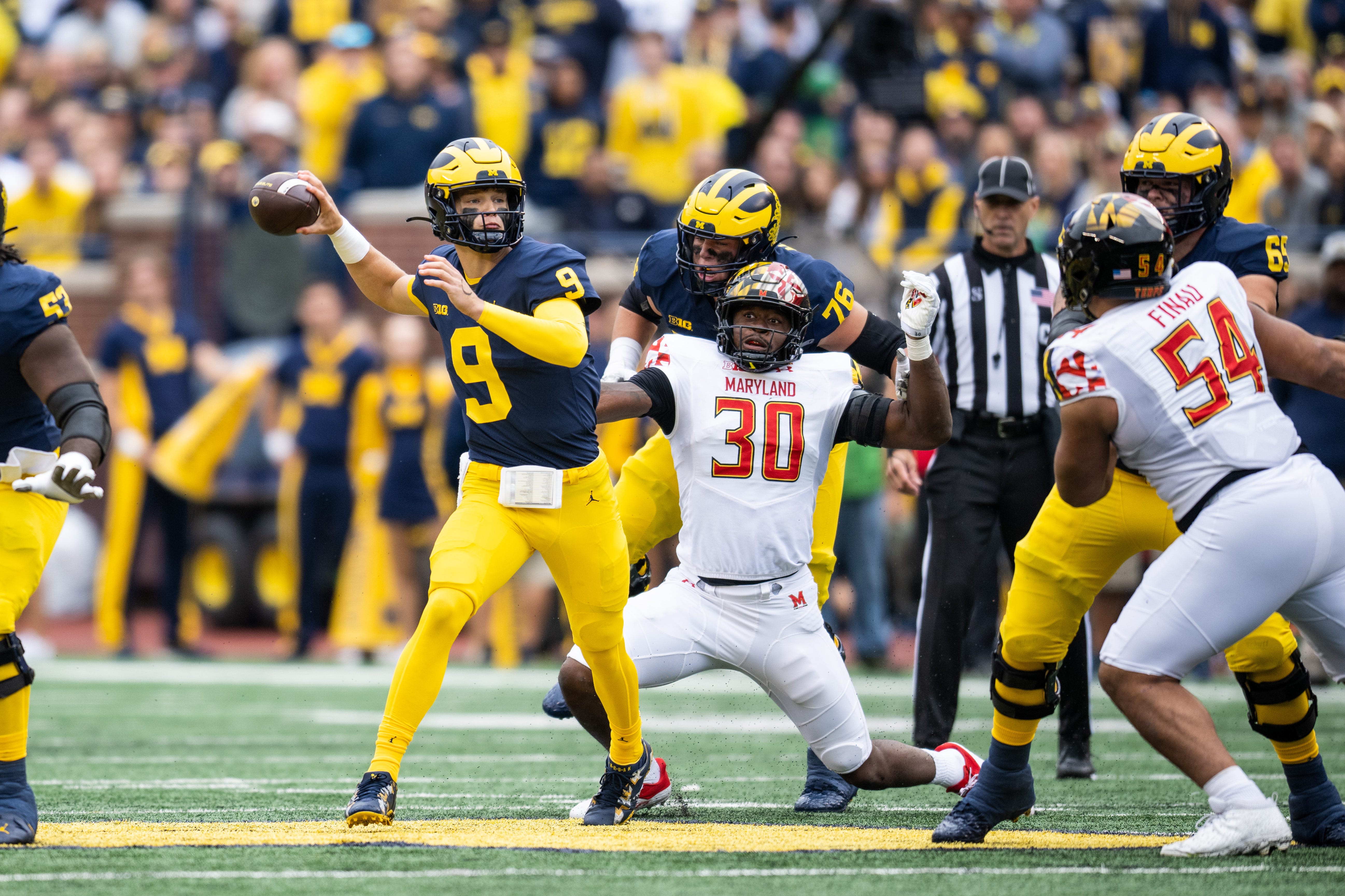 Woodson Encourages McCarthy to Run More After Watching Wolverines Beat ...