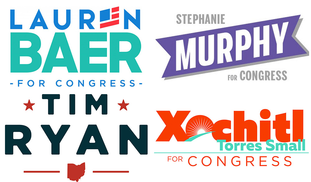 Why political designers use certain fonts for specific candidates