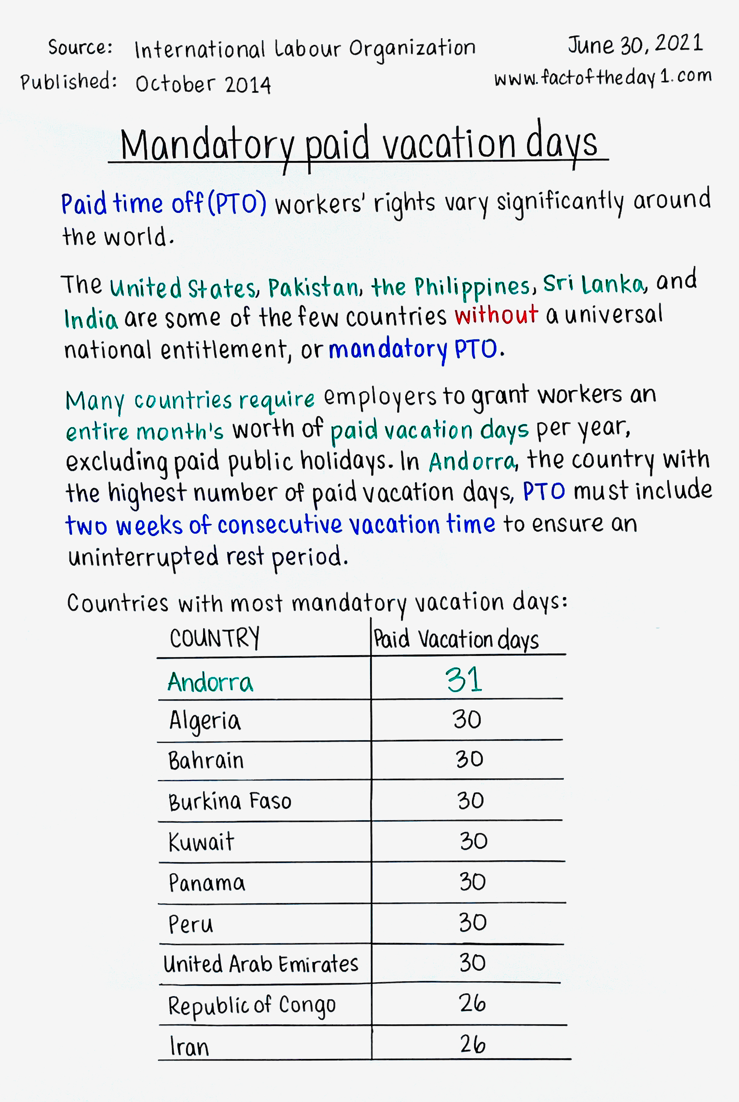June 30 Mandatory Paid Vacation Days By Danny Sheridan june-30-mandatory-paid-vacation-days-by-danny-sheridan