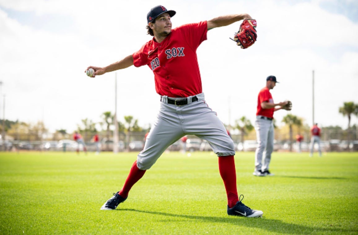 Red Sox pitching prospect Thad Ward leaves game early his second start ...