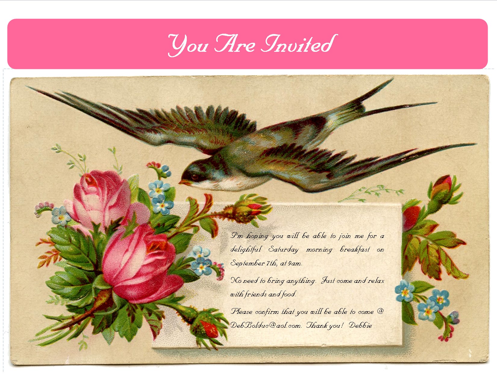 You Are Invited! - by Debbie Bolduc - Make It Delightful