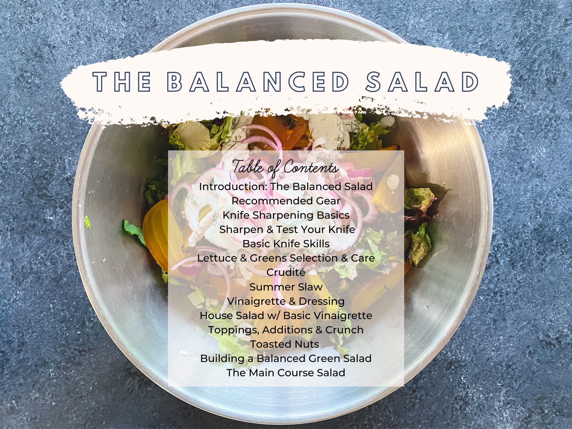 Introduction: The Balanced Salad 🥗 - Life School