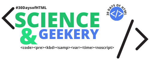 30daysofhtml Day 13 And