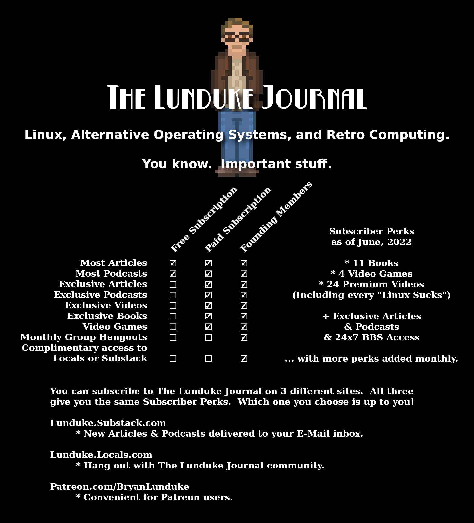 Convincing a Linux guy to use FreeBSD - by Bryan Lunduke