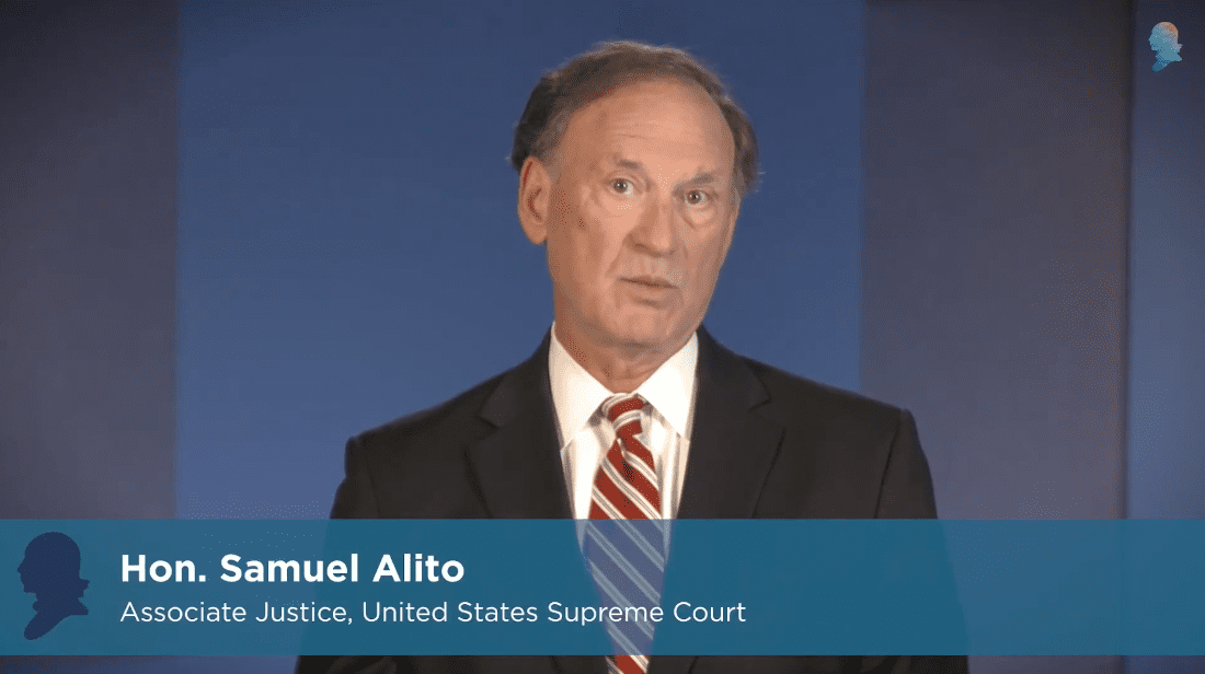 SCOTUS Justice Alito Gives Partisan Speech for Federalist Society